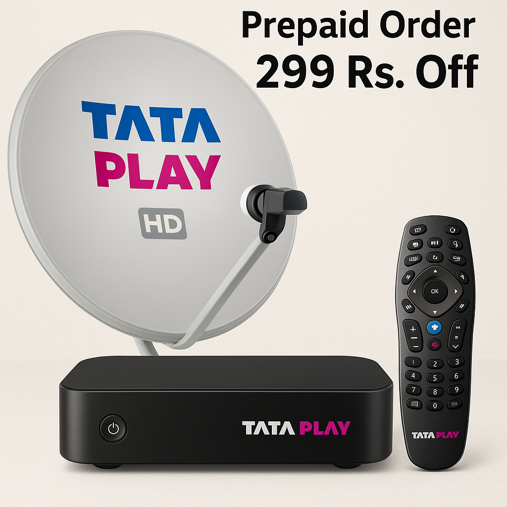 Tata Play new connection price | Authorized dealer in India
